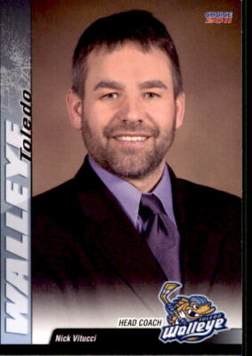 2010-11 Toledo Walleye #22 Nick Vitucci Welland Ontario Canada Hockey ...