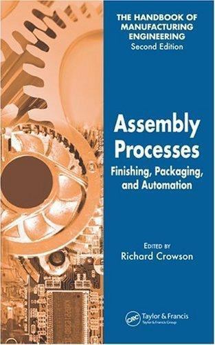 Handbook of Manufacturing Engineering, Second Edition Ser.: Assembly ...