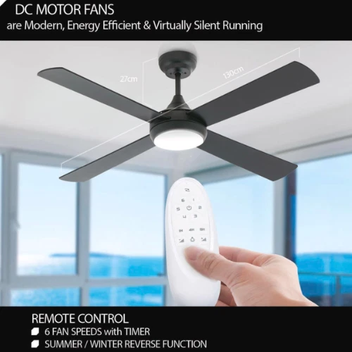 Arlec Ceiling Fan With Light And Remote Installation | Shelly Lighting