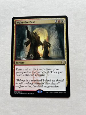 1x WAKE THE PAST - Commander - MTG - Magic the Gathering | eBay UK
