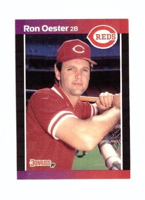 1989 Donruss Baseball card #553 Ron Oester Cincinnati Reds | eBay