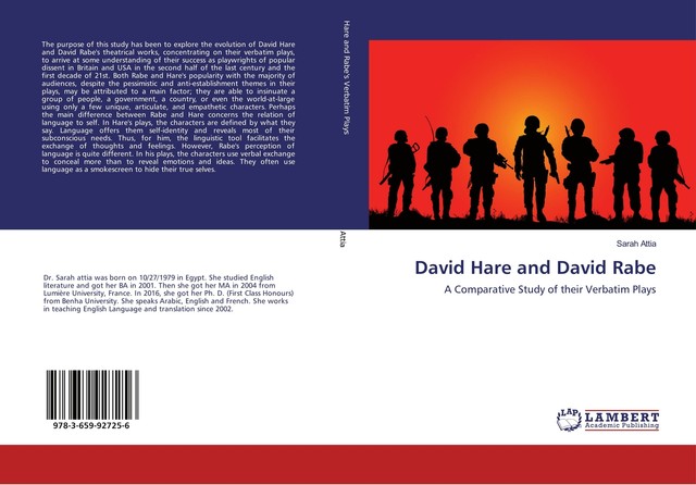 David Hare and David Rabe von Sarah Attia (2016, Taschenbuch) online ...