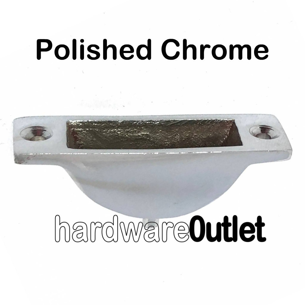 Qty 2 EASY CLEAN FLOOR SOCKET for Flush Bolts Brass Satin or Polished ...