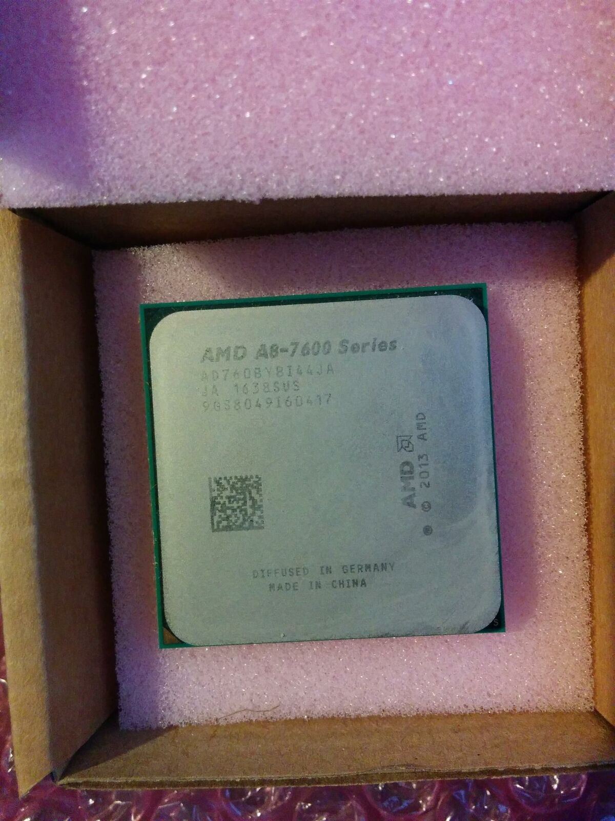 AMD A8 PRO-7600B 3.10GHz Socket FM2+ Processor CPU (AD760BYBI44JA) | eBay