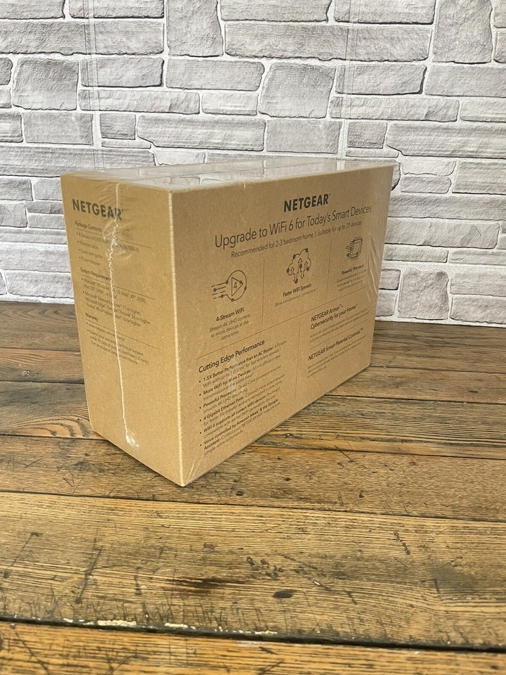 NETGEAR - AX1800 Wi-Fi 6 Router - Black | eBay