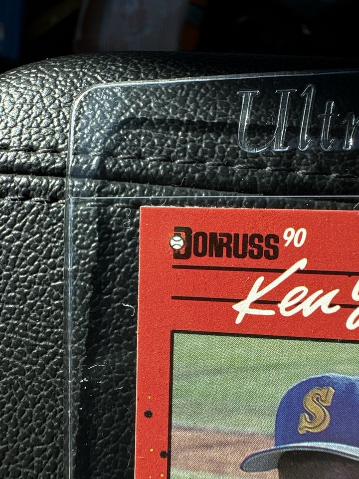 1990 Donruss Ken Griffey Jr. #365 – Sharp! Clean Corners – HOF Legend ...