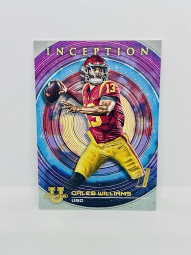 2022-23 Bowman Inception University CALEB WILLIAMS Initiation USC RC ...