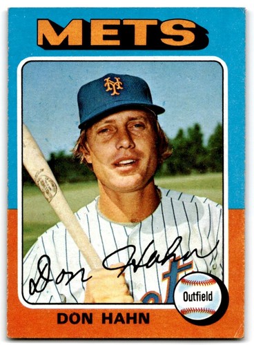 1975 Topps Don Hahn New York Mets #182 | eBay