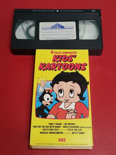 Kids' Kartoons (VHS, 1987) 4 Fully Animated Cartoons | eBay
