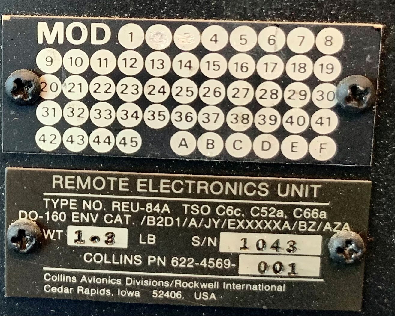 Remote Electronics Unit Reu84a 622-4569-001 Guaranteed REPAIRABLE for ...