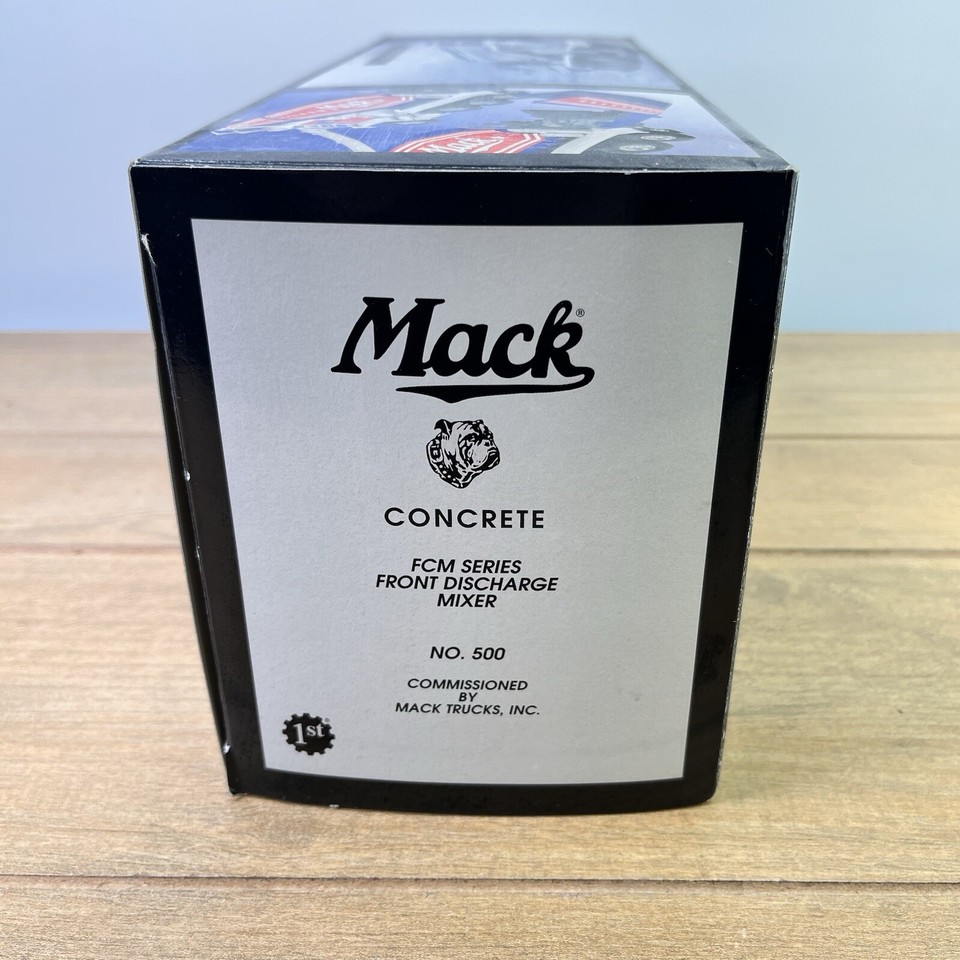 First Gear Mack 1:34 Scale Front Discharge Mixer No.500 Model 19-2878 ...