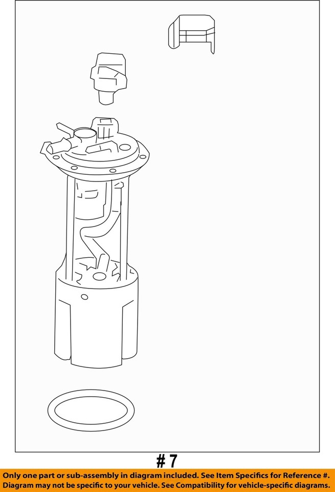 GM OEM 14-18 Sierra 1500 Fuel System Fuel System Components-Fuel Pump ...