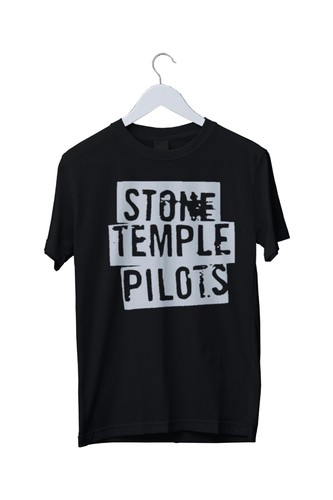 Stone Temple Pilots STP Men's Small Black T-Shirt Grunge Rock Band | eBay