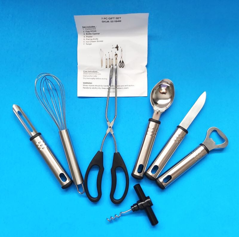 Gift Set of 7 Dishwasher Safe Kitchen Tools/Appliances, NWB | eBay