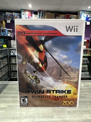Twin Strike: Operation Thunder (Nintendo Wii, 2008) CIB Complete Tested ...