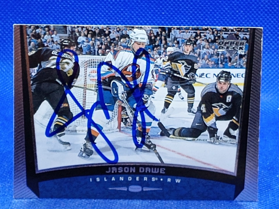 AUTOGRAPH AUTO Jason Dawe 1998-99 Upper Deck #129 | eBay