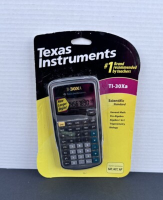 Texas Instruments TI-30Xa Scientific Calculator NEW | eBay