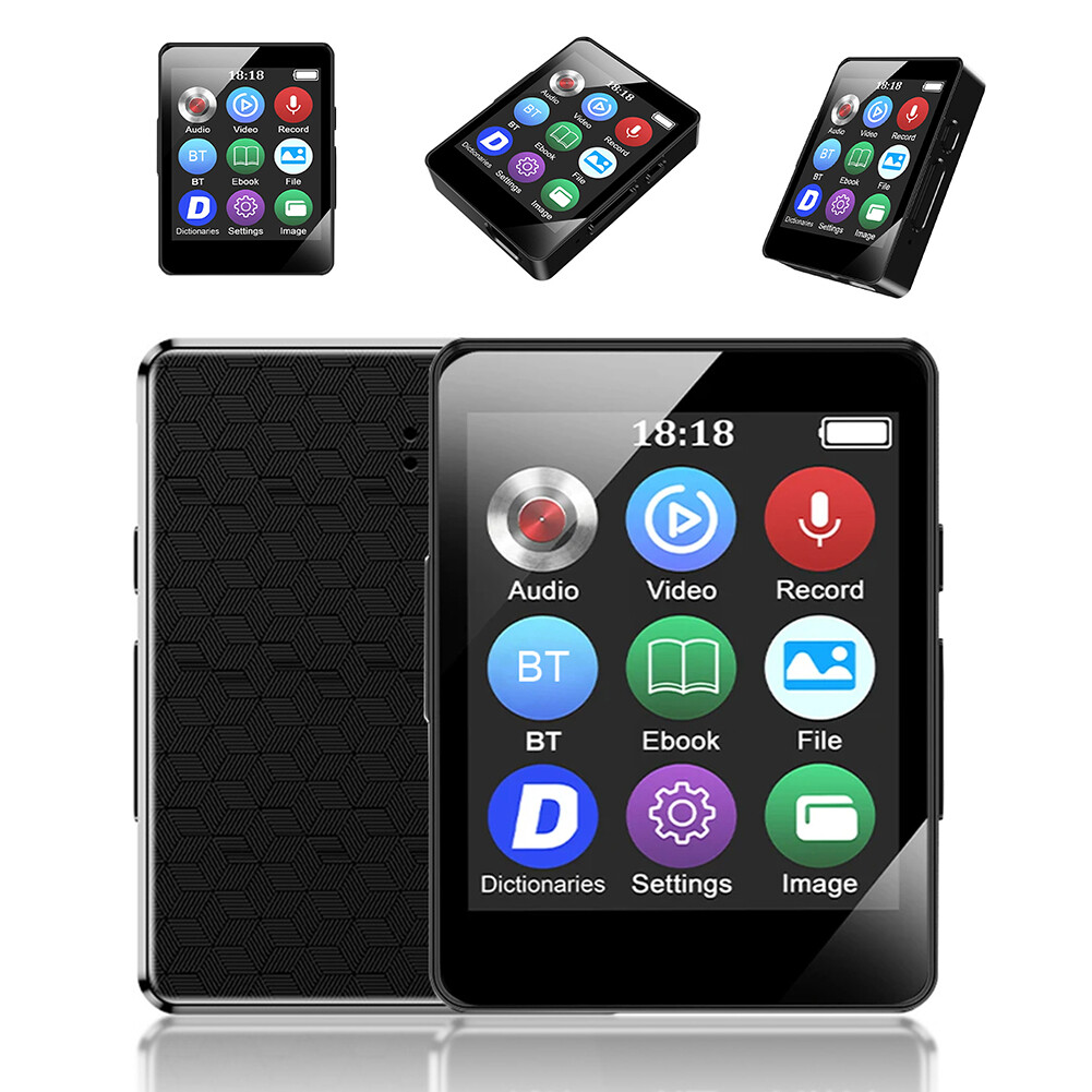 Portable MP3 Player Bluetooth-Compatible 5.0 HiFi MP4 Video Player(With ...