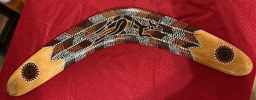 Classic Returning Boomerang Native Timbers Ancient Aboriginal Culture ...