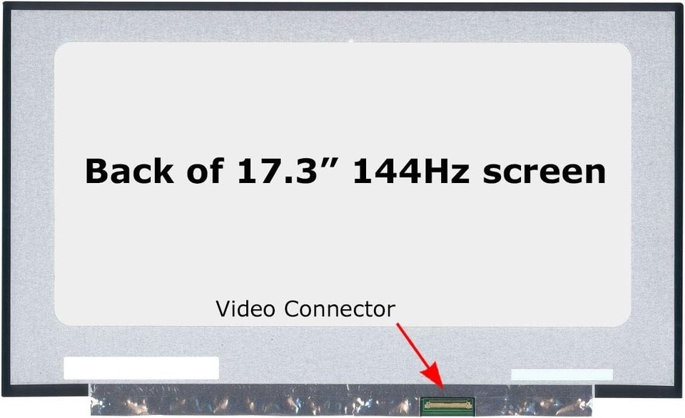 Dell Alienware M17 R4 144Hz FHD 40pin LED LCD Screen + Tools ...