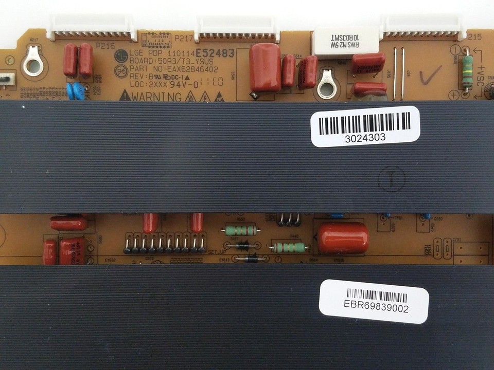 LG 50PV450-UB , 50PV400-UB , 50PZ950-UA , 50PZ750S-ZA YSUS Board ...