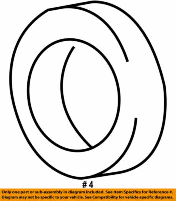 17451-28040 Toyota Gasket, exhaust pipe 1745128040, New Genuine OEM ...