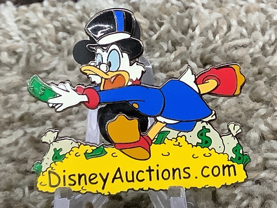 Disney Pins Scrooge McDuck Disney Auctions.com LE 1000 | eBay