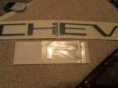 Insert Crome 3D Letters (chevrolet ) for tailgate of 2018-2021, new | eBay