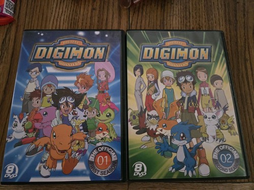 Digimon Digital Monsters Seasons 1 & 2 Collection DVD Box Sets | eBay