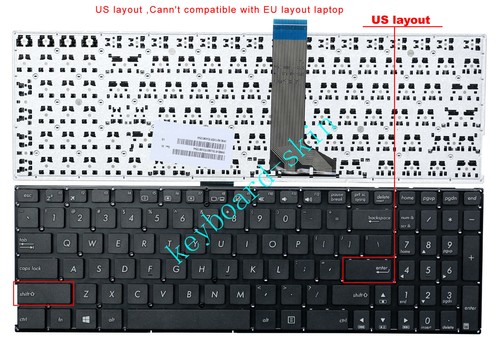 New for ASUS X554 X554L X554LA X554LD X554LN X554LP sereis Keyboard no ...