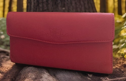 Buxton Hot Pink Vintage Style Leather Wallet | eBay