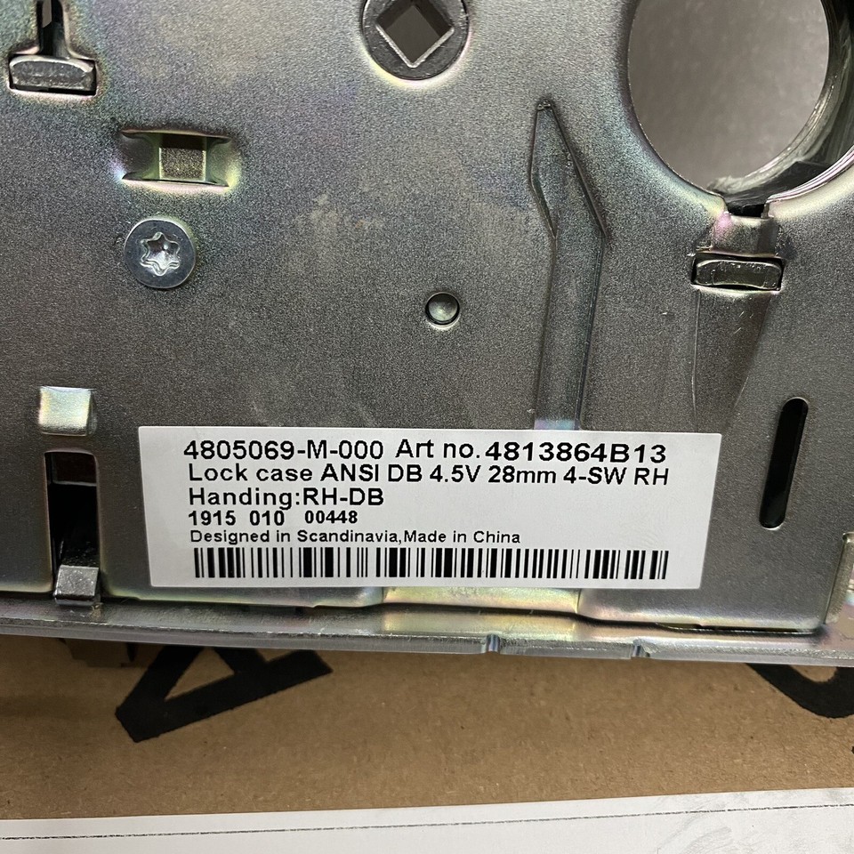 Assa Abloy Vingcard Signature 4G RFID Straight Lock Case ANSI 4.5v ...