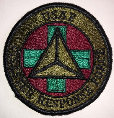 Post Vietnam War USAF US Air Force Disaster Response Force Patch | eBay