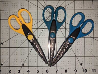 Kraft's Scissors - Lot of 3 Designs - Arabian, Zipper & Cloud | eBay