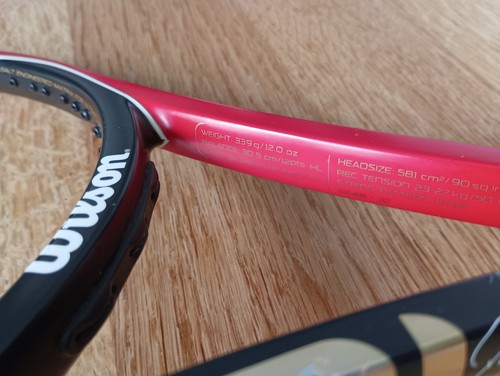 WILSON BLX SIX ONE TOUR FEDERER Tennis Racket | eBay