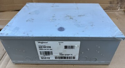 HOFFMAN AHE16X12X6 HINGED CVR PULL BOX | eBay