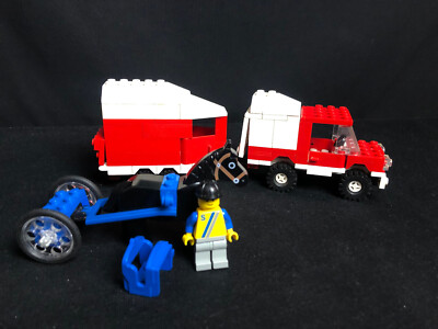 Lego 6359 Horse Trailer Town Stadt komplett complete von 1986 | eBay.de