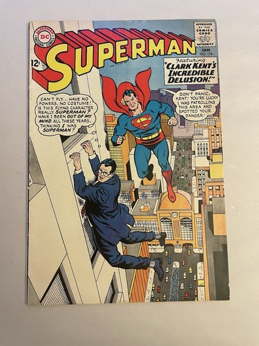 Superman #174 (DC Comics January 1965) Mid Grade | eBay