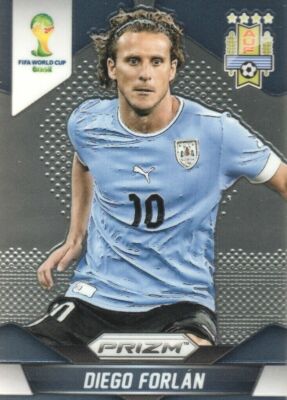 Diego Forlan Uruguay World Cup Panini 2014 Prizm Soccer Card | eBay