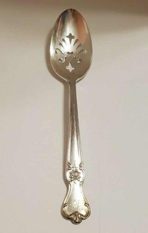 Old Company Plate Signature Pattern by International Silver Monogram "H ...