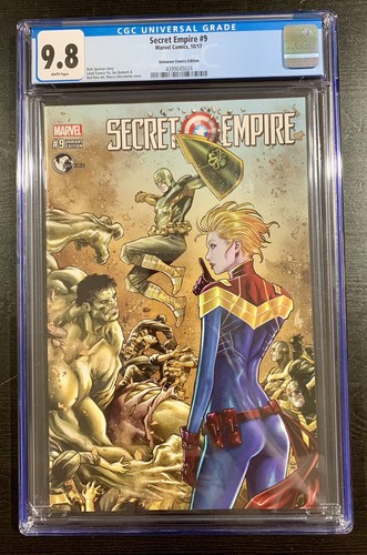 Secret Empire #9 CGC 9.8 Marco Checchetto Unknown Comics Variant Cover ...