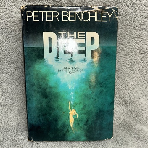 Double Signed W/ Shark Sketch! Peter Benchley The Deep 1976 First ...