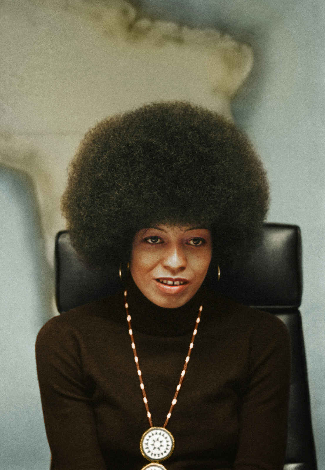 ANGELA DAVIS *2X3 FRIDGE MAGNET* CIVIL RIGHTS ACTIVIST AUTHOR WRITER ...