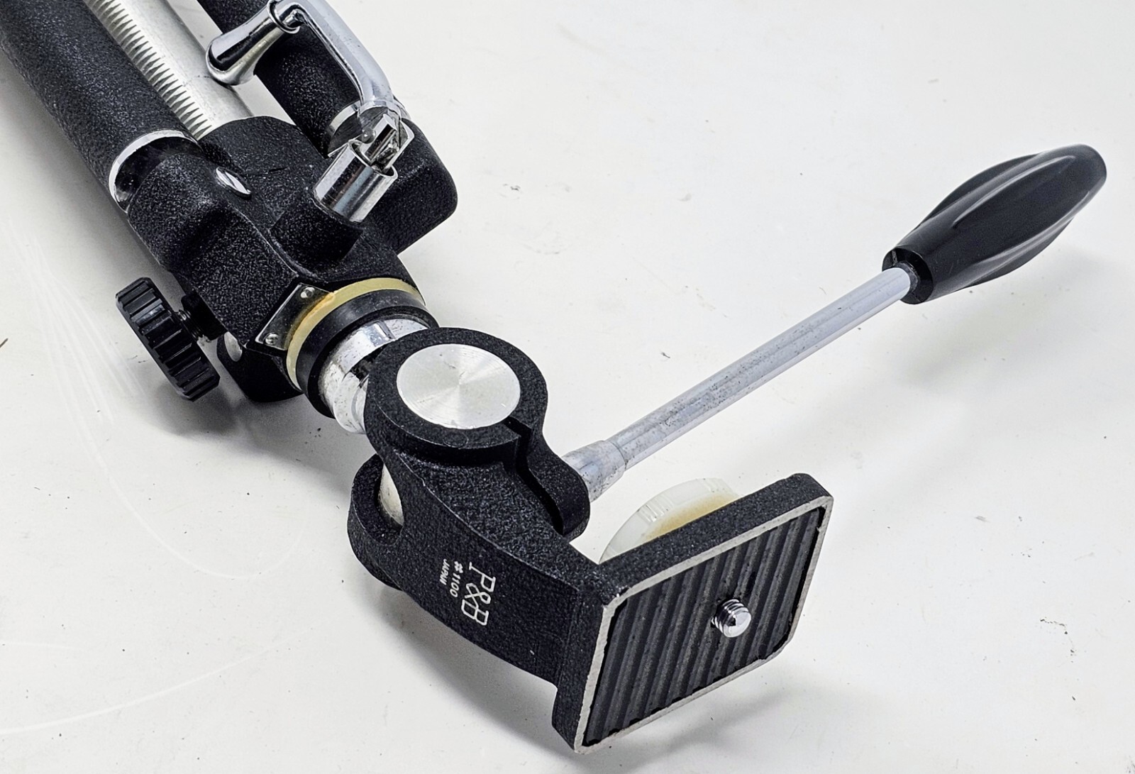 Vintage P&B (Ponder & Best) model #1100 adjustable tripod black Made in Japan | eBay