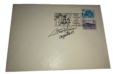 1995 Fred Haise Apollo 13 Astronaut Signed NASA First Day Envelope ...