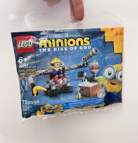 Lego 30387 - 2020 Minions Rise of Gru Bob Minions w/ Robot Arms Sealed ...