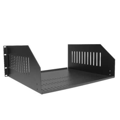 Royal Racks™ 4U Rack Shelf for Component Rack, Black | eBay