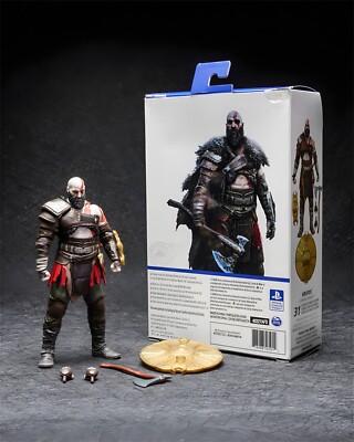 God Of War Action Figure: Kratos Articulated Playstation Spin Master ...