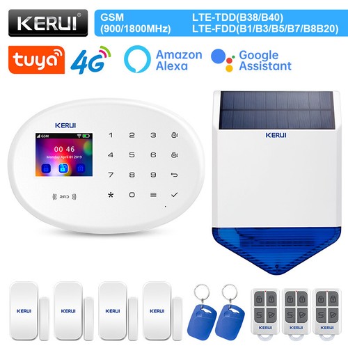 WiFi GSM Home 4G GSM Alarm System Security System Burglar Tuya with ...