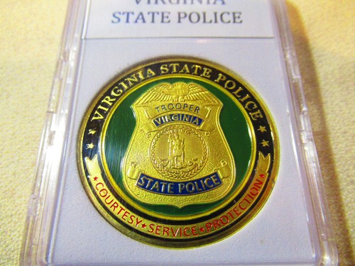 VIRGINIA STATE POLICE Challenge Coin | eBay